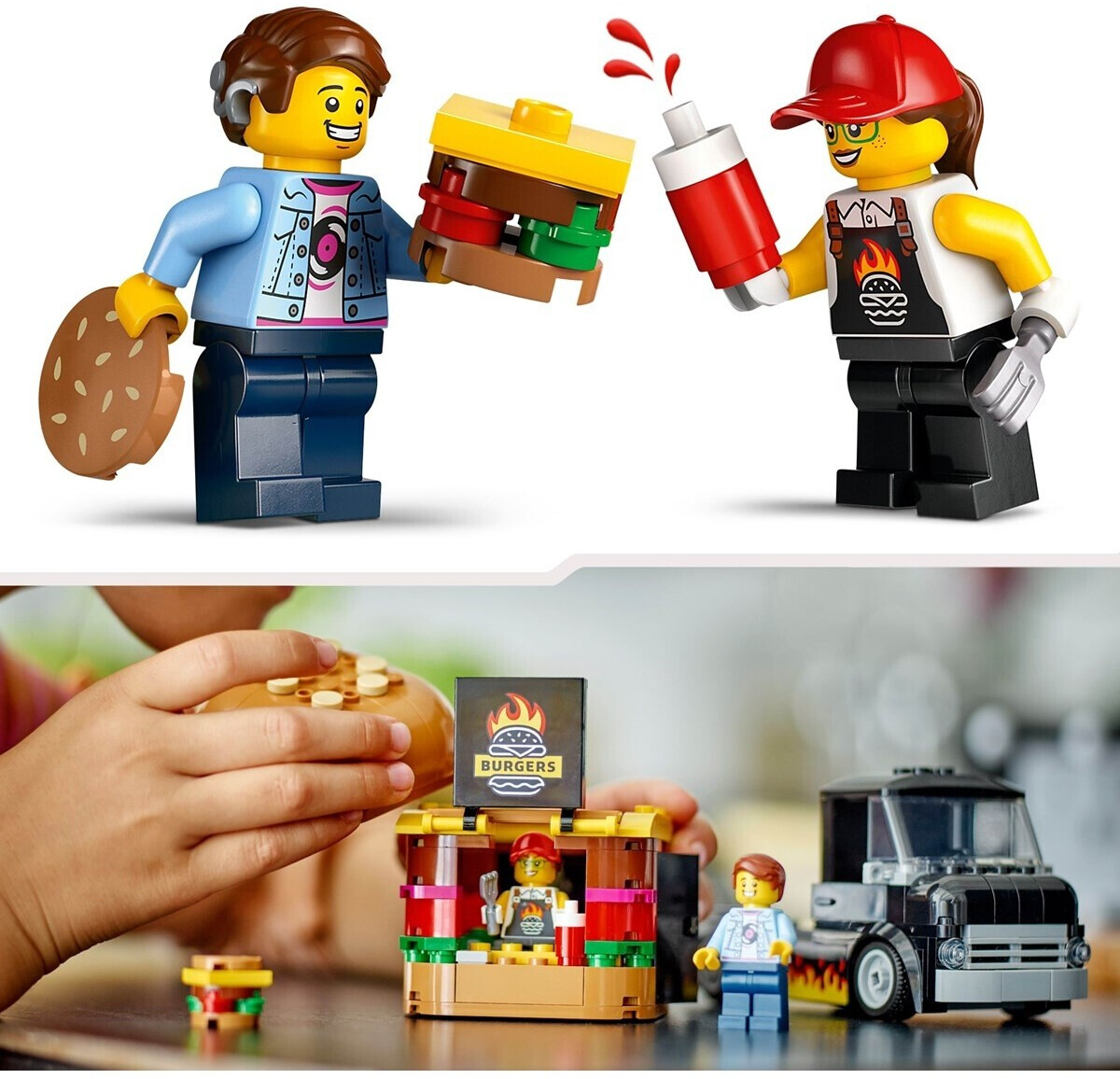 LEGO City - Le food-truck de burgers (60404) au meilleur prix sur idealo.fr