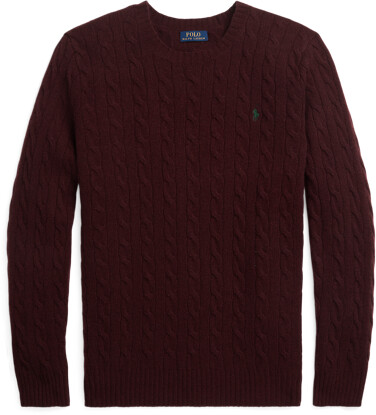 Polo Ralph Lauren Große Größen Woll-Kaschmir-Pullover mit Zopfmuster BIG (625483) ab 219,95 ...