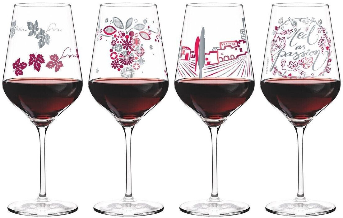 Ritzenhoff Rotweinglas Red 583 ml 4er-Set klar ab 46,99 ...