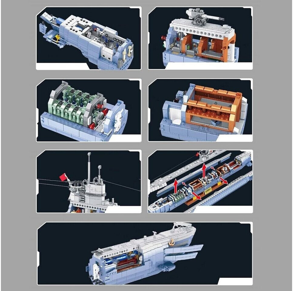 Huada Toys VIIC Submarine U-Boot (628011) - Wo kaufen? Verfügbarkeit ...