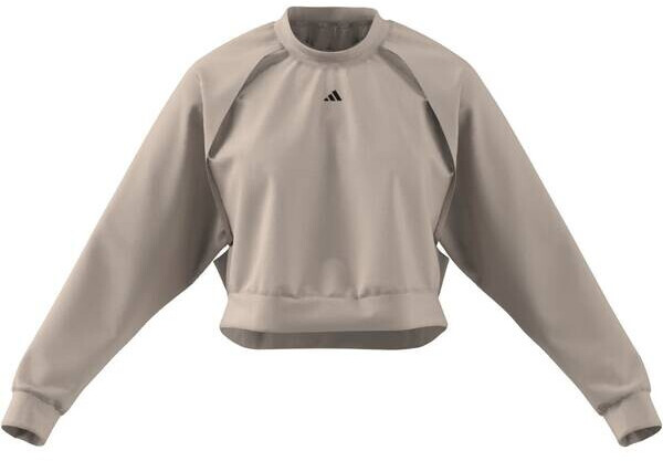 Adidas Power Hidden Racerback Overlay Sweatshirt Women (IT9199) putty ...
