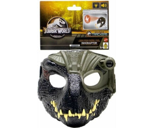 Mattel Jurassic World Indoraptor Dino Mask with Light and Sound (HPH28 ...