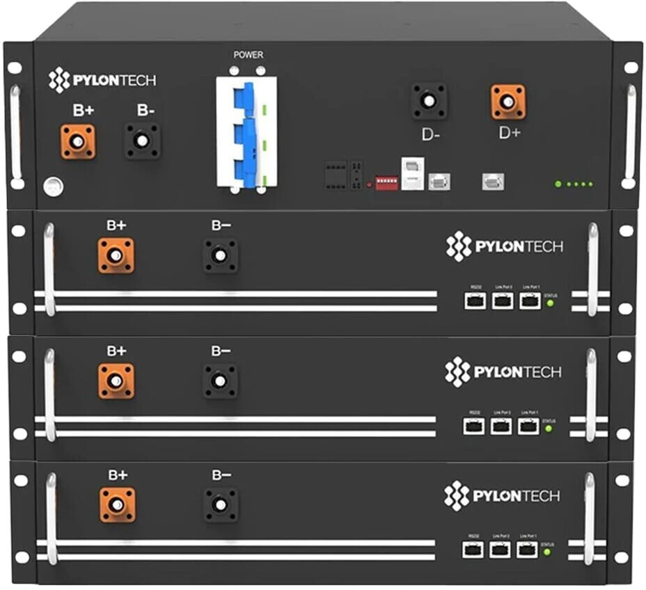 Pylontech Powercube X1 V2 7,2kWh Speicherset H48050 mit BMS SC500-100S ...