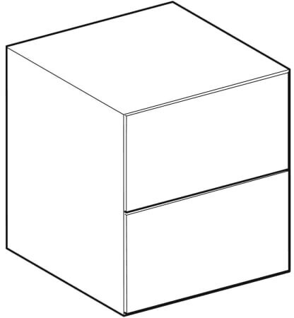 Geberit Armadietto laterale Geberit One due cassetti 45x49,2x47cm ...