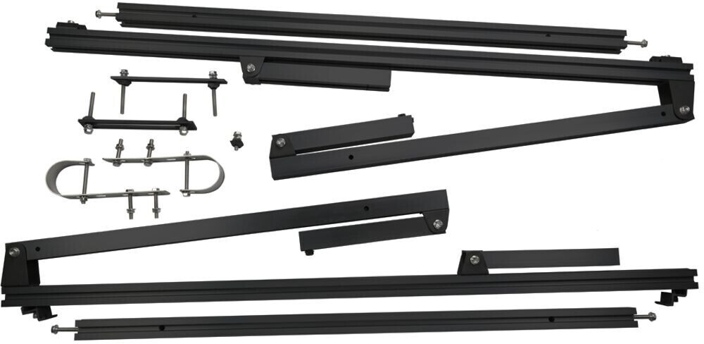 Mounting System Alpha ALU-Halterung universal Balkongeländer Montage ...