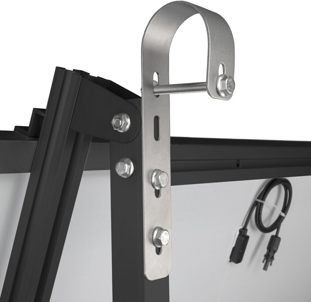 Mounting System Alpha ALU-Halterung universal Balkongeländer Montage ...