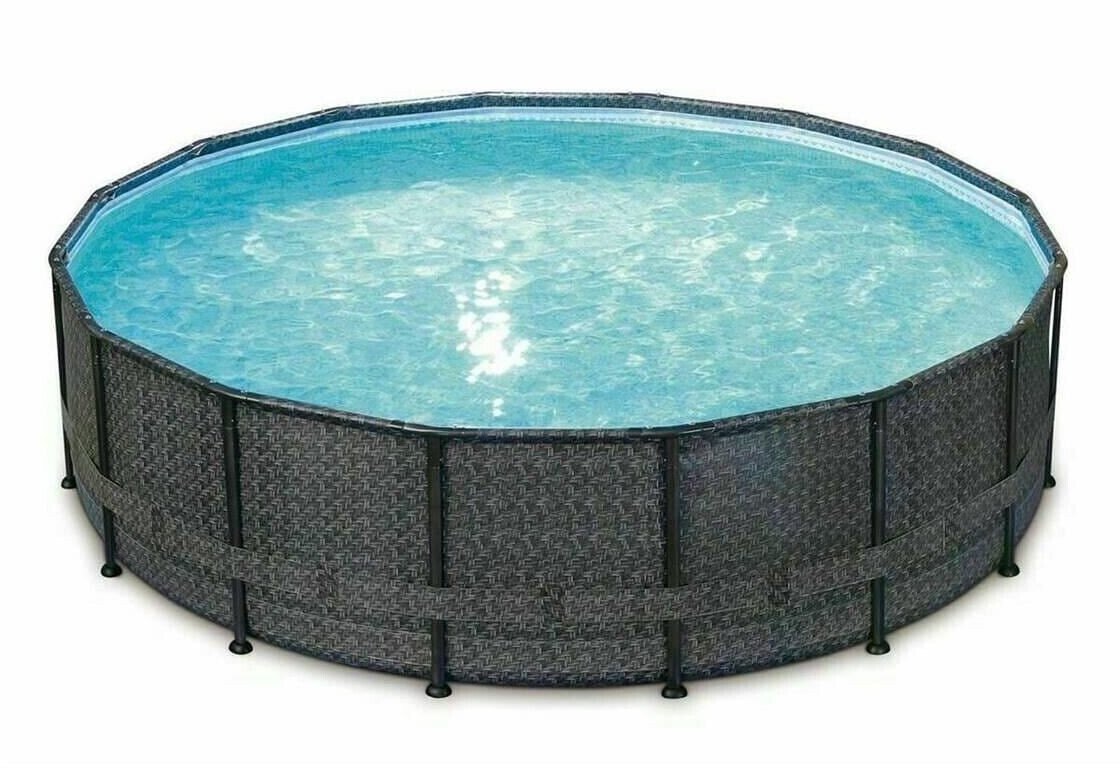 Trend-Pool Swing Pools Frame Pool Set Ø305x72cm rund Sandfilter ...