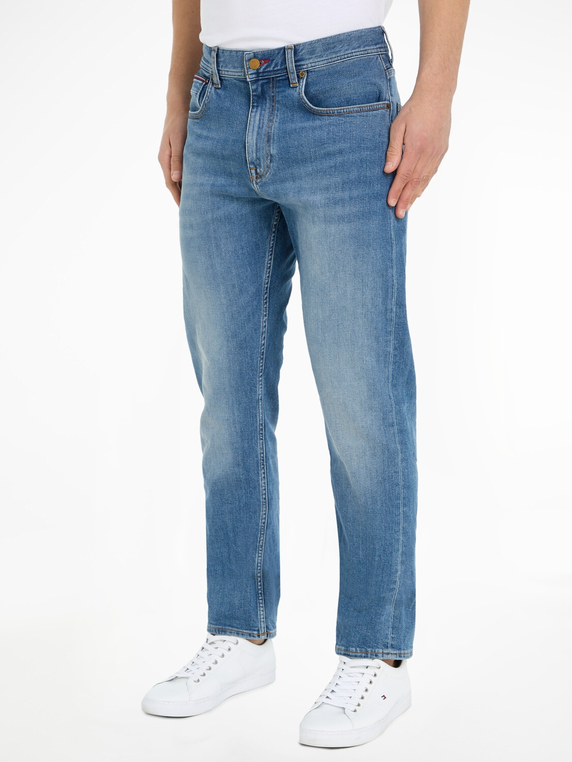 Tommy Hilfiger TH Flex Mercer Regular Straight Jeans (MW0MW33946 ...