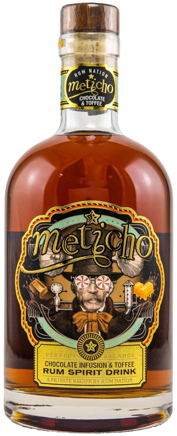 Rum Nation Meticho Chocolate Infusion & Toffee Rum Spirit Drink 0,7l 40 ...