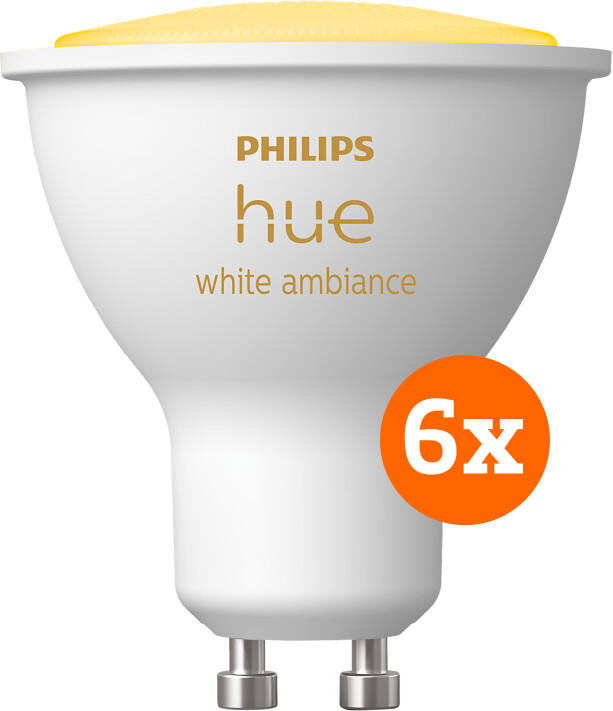 Philips Hue White Ambiance GU10 6er-Pack Smart-Home-Lampe ab 120,00 ...