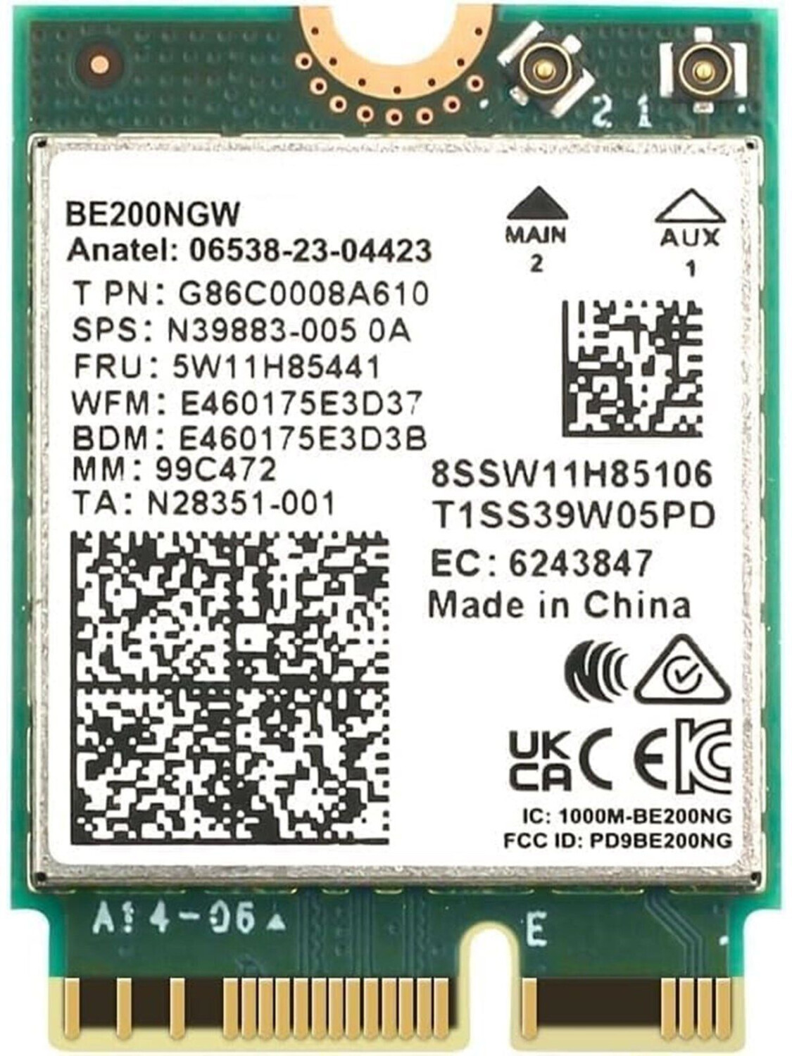 Intel Wi-Fi 7 BE200 ab 18,81 € (Mai 2025 Preise) | Preisvergleich bei ... Intel Wi-Fi 7 BE200 ab 18,81 € (Mai 2025 Preise) | Preisvergleich bei ...