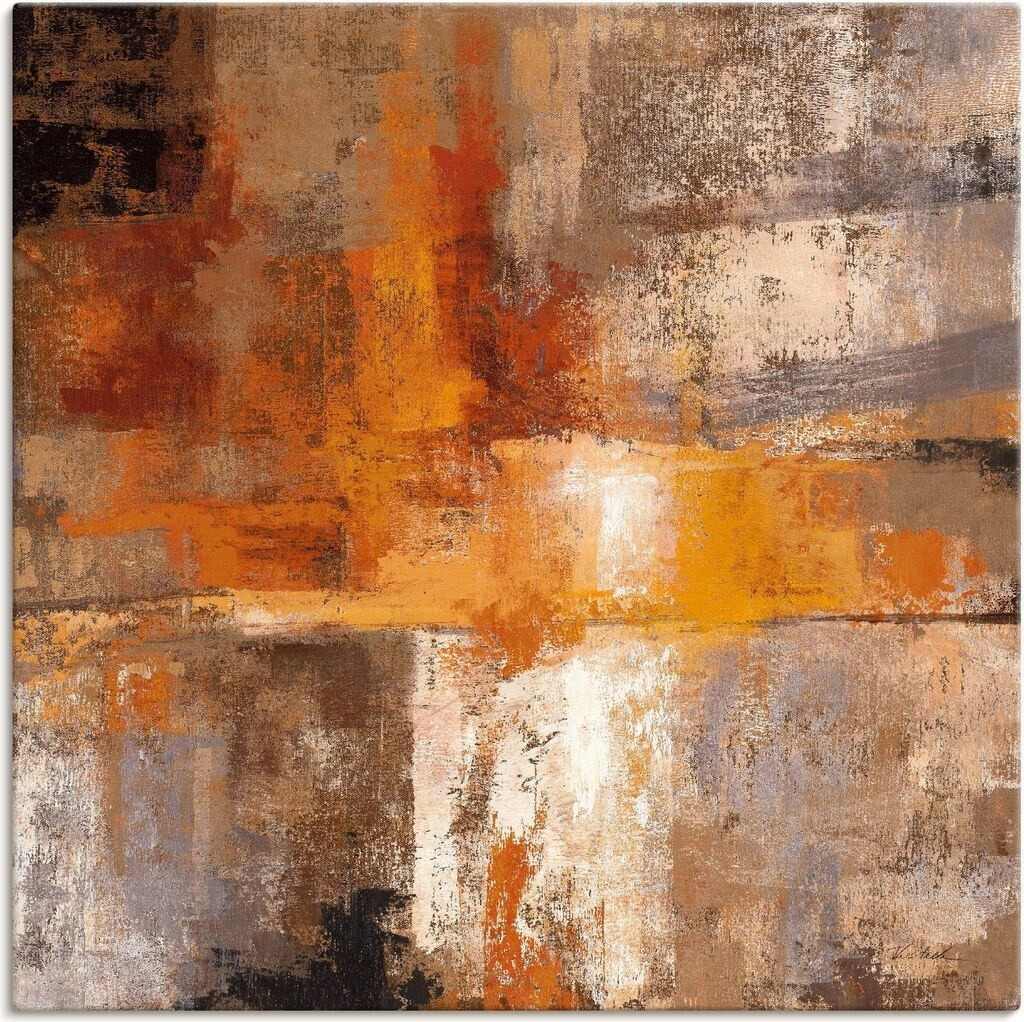 Art-Land Silber und Bernstein Ernte 100x100cm ab 149,90 € | Preisvergleich bei idealo.de