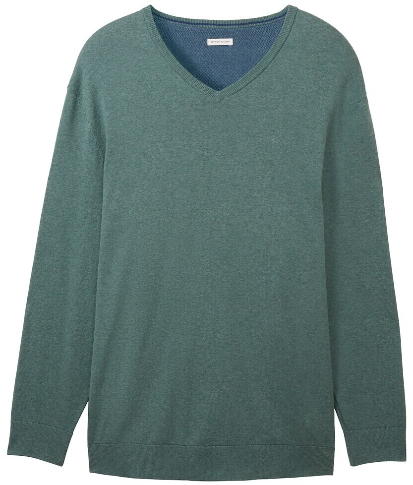 Tom Tailor Plus Basic Strickpullover green dust melange (1039938) ab 33,99 € | Preisvergleich ...