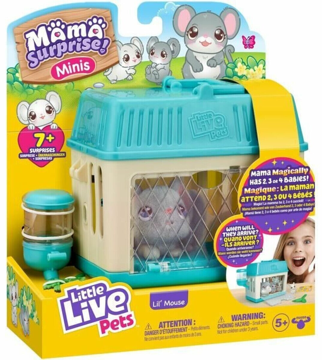 Little Live Pets Mama Surprise Mini Maus-Spielset: Lil‘ Mouse ab 19,99 ...