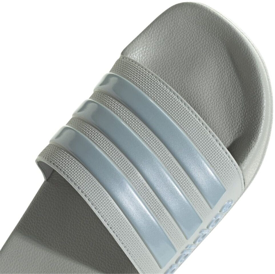 Adidas Adilette Shower Slides wonder silver/magic grey metallic/wonder ...