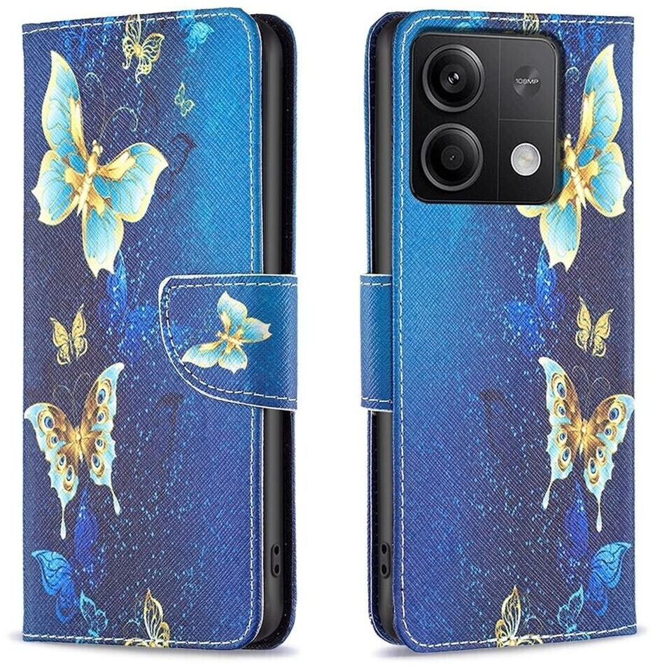 Wigento 48729 Für Xiaomi Redmi Note 13 Kunstleder Schutz Tasche Hülle ...
