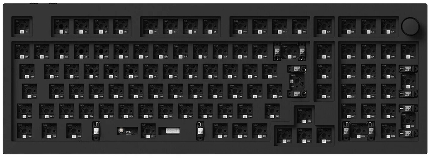 Keychron Q5 Pro QMK Barebone ISO Knob Carbon Black ab 229,90 ...