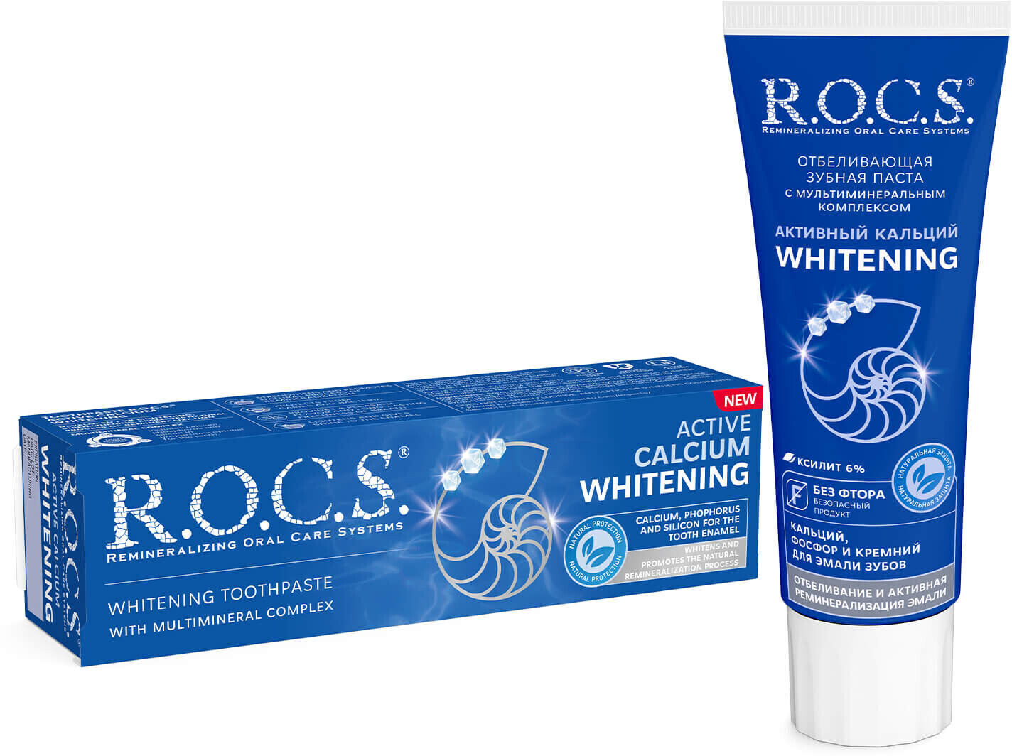 R.O.C.S. Active Calcium Whitening Zahnpasta fluoridfrei (94 g) ab 6,90 ...
