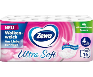 Zewa Toilet paper Ultra Soft 4-ply (16 rolls) desde 26,96 € | Compara ...