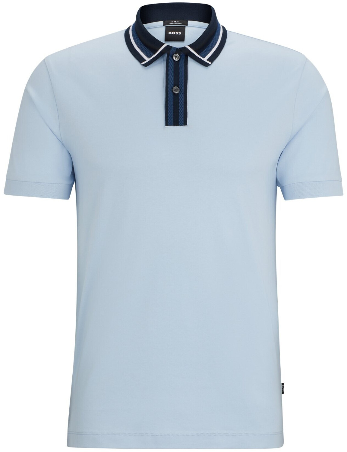 Hugo Boss Slim-Fit Poloshirt aus merzerisierter Baumwolle mit ...