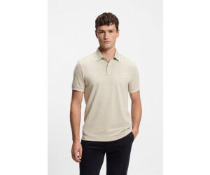 Hugo Boss Slim-Fit Poloshirt aus Stretch-Baumwolle mit Logo-Aufnäher ...