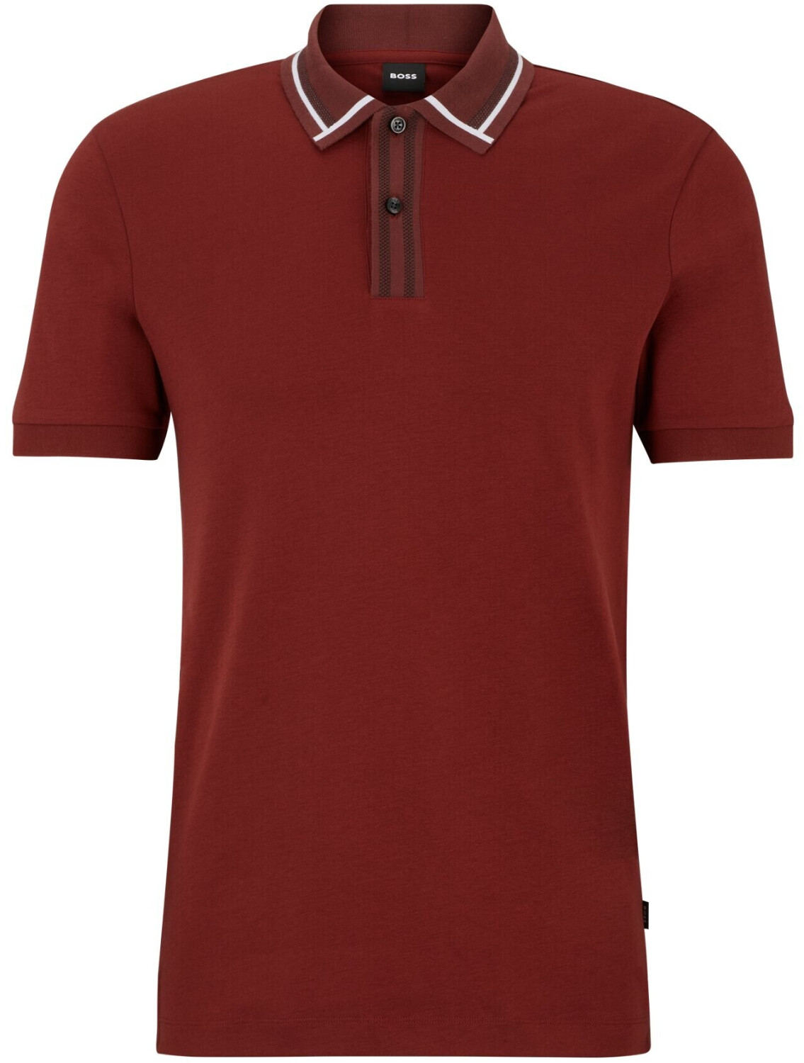 Hugo Boss Slim-Fit Poloshirt aus merzerisierter Baumwolle mit ...