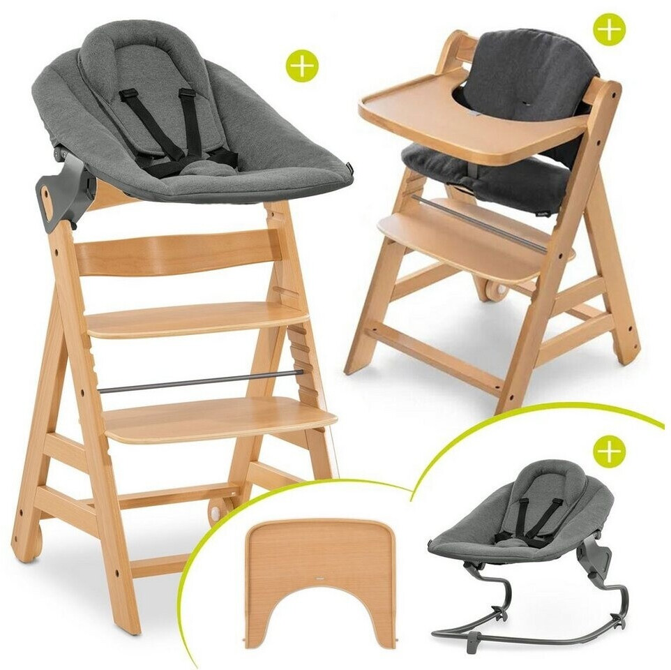 Hauck Alpha Move Newborn Set (5 St) natur/jersey charcoal ab 189,90 ...