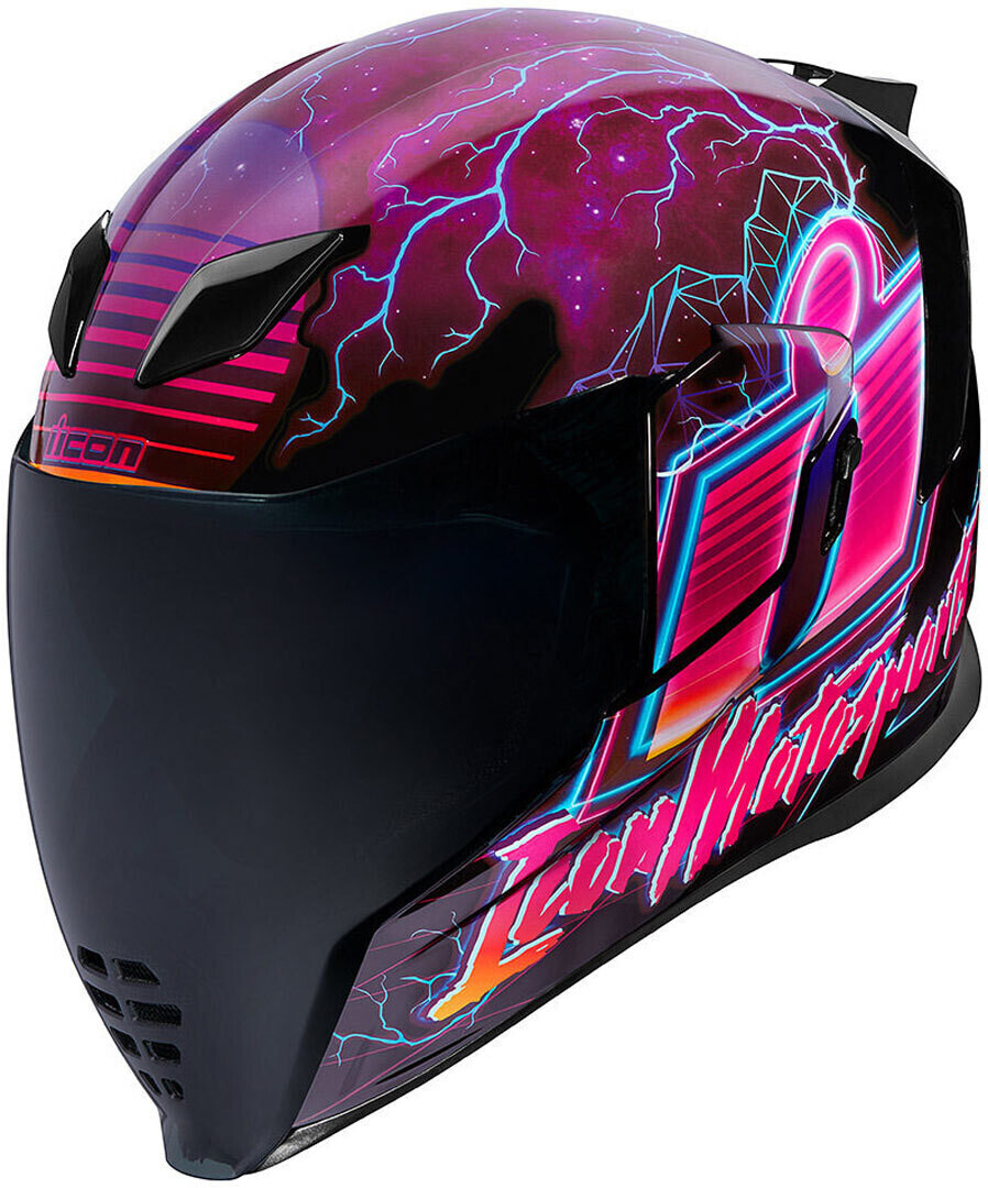 Icon Airflite Synthwave schwarz/pink ab 209,00 € | Preisvergleich bei ...
