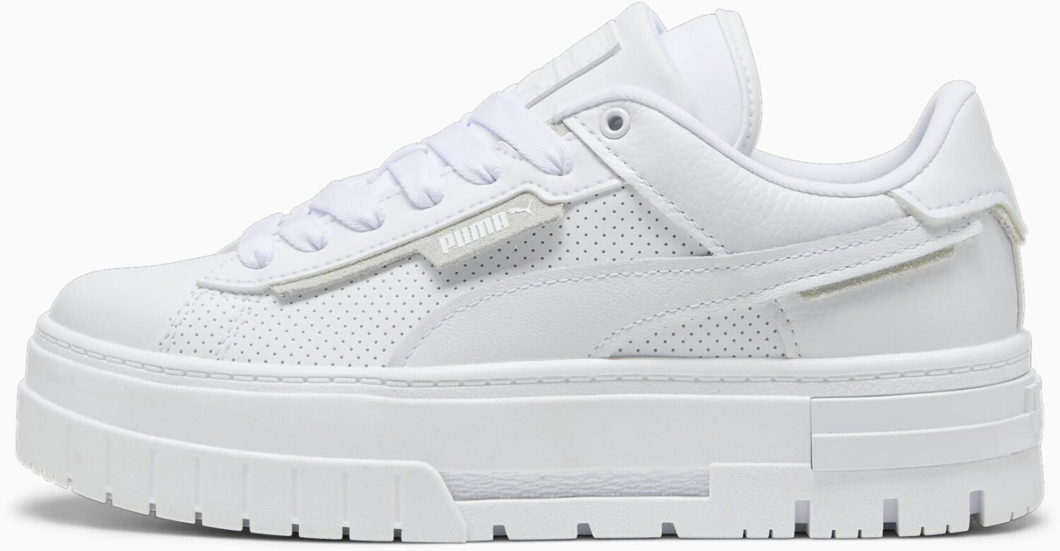 Puma Mayze Crashed Leather Women white ab 99,99 € | Preisvergleich bei ...