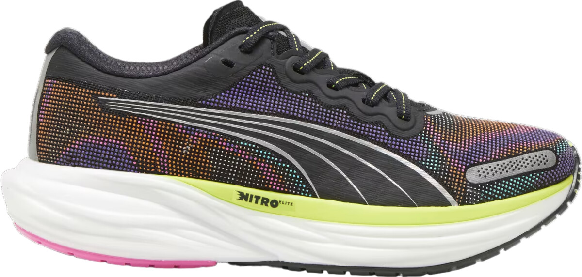 Puma Deviate Nitro 2 Psychedelic Rush Women (380077) black/lime pow ...