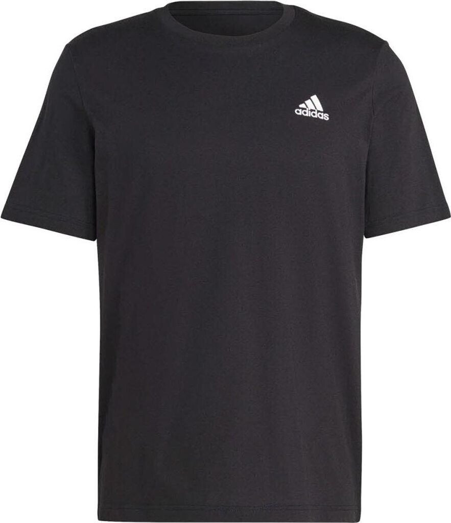 Adidas Essentials single jersey T-shirt with embroidered small logo a € ...