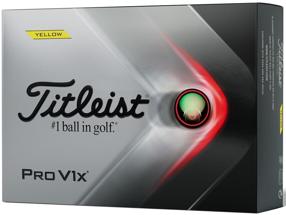 Titleist Pro V1x (2021) gelb ab 44,90 € | Preisvergleich bei idealo.de