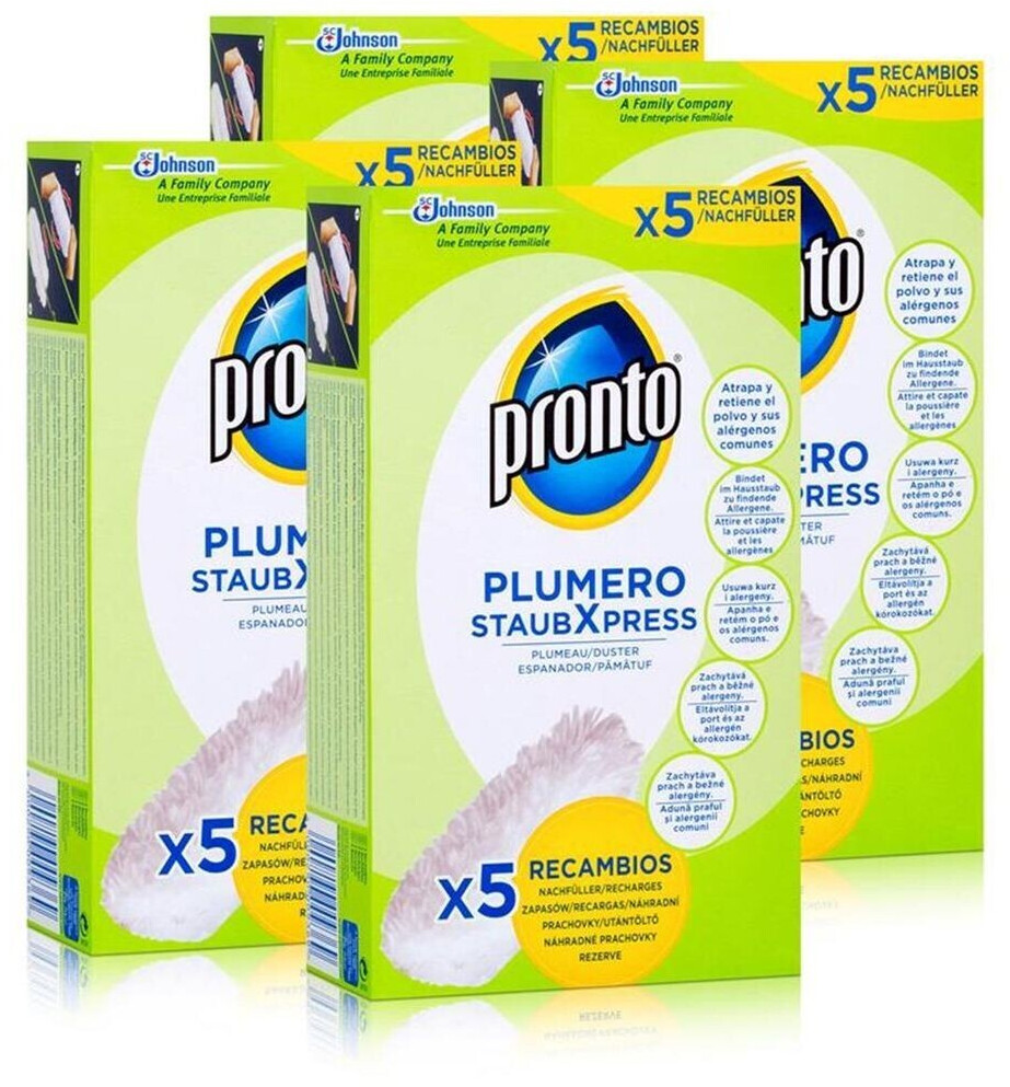 SC Johnson Pronto Plumero StaubXpress Nachfüllpack ohne Griff - 5 ...