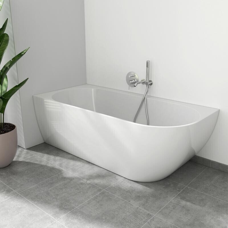 Evineo ineo4 Eck-Badewanne 170x80cm ab 449.82 € | Vergleiche 6 Angebote ...