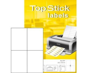 TopStick Labels Universal-Etiketten 105 x 148mm 4710140 ab 1,50 ...