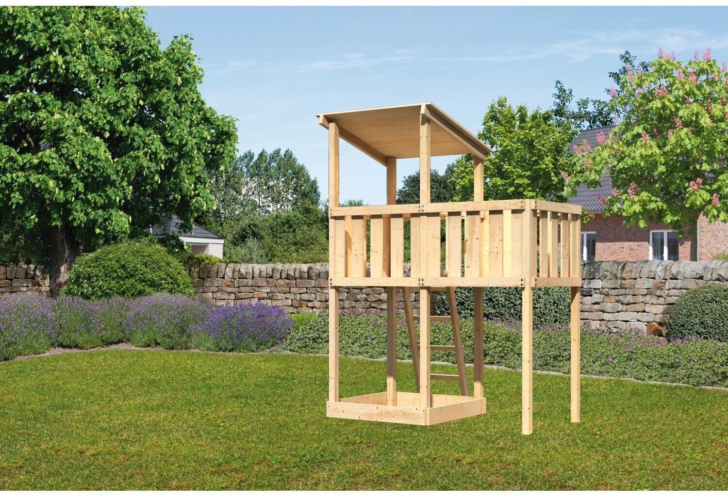 Akubi Kinderspielturm Anna naturbelassen (22132) ab 429,95 € | Preisvergleich bei idealo.de