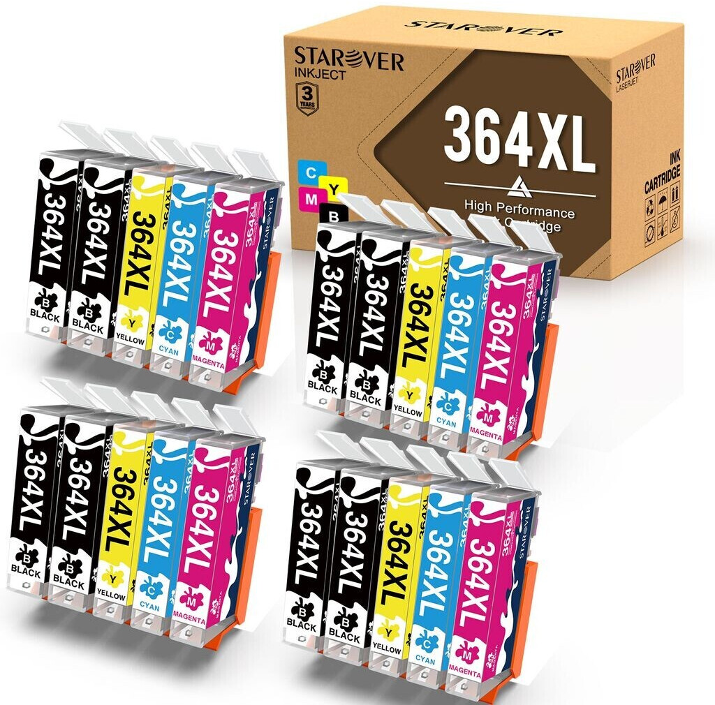 Starover ersetzt HP 364XL 20er Pack ab 31,59 € | Preisvergleich bei ... Starover ersetzt HP 364XL 20er Pack ab 31,59 € | Preisvergleich bei ...