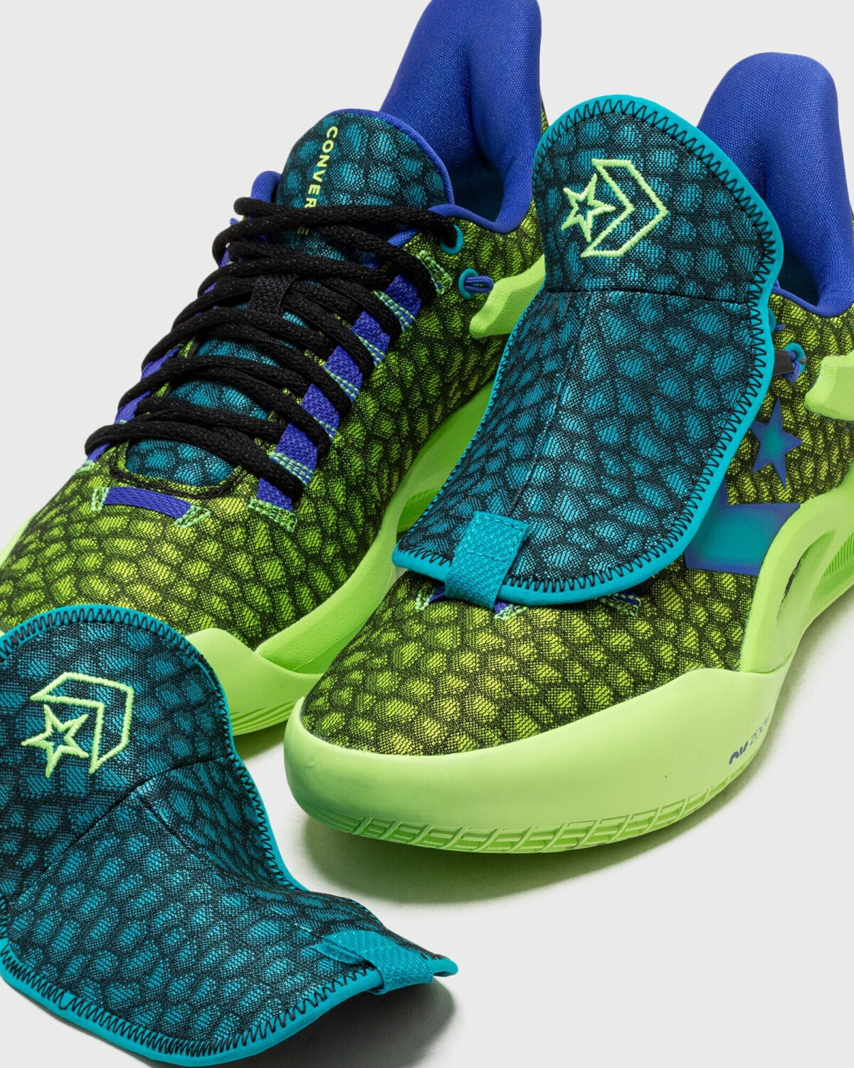 Converse All Star BB Trilliant CX Poisonous Frogs black/nitro bud/rapid teal au meilleur prix ...