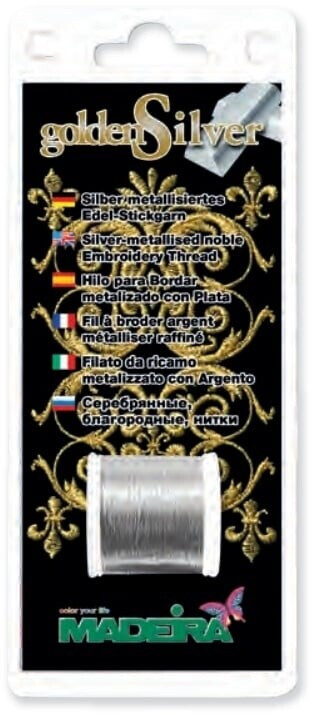 Madeira goldenSilver Edel-Stickgarn No.40 silber/100m (9664S) ab 5,78 ...