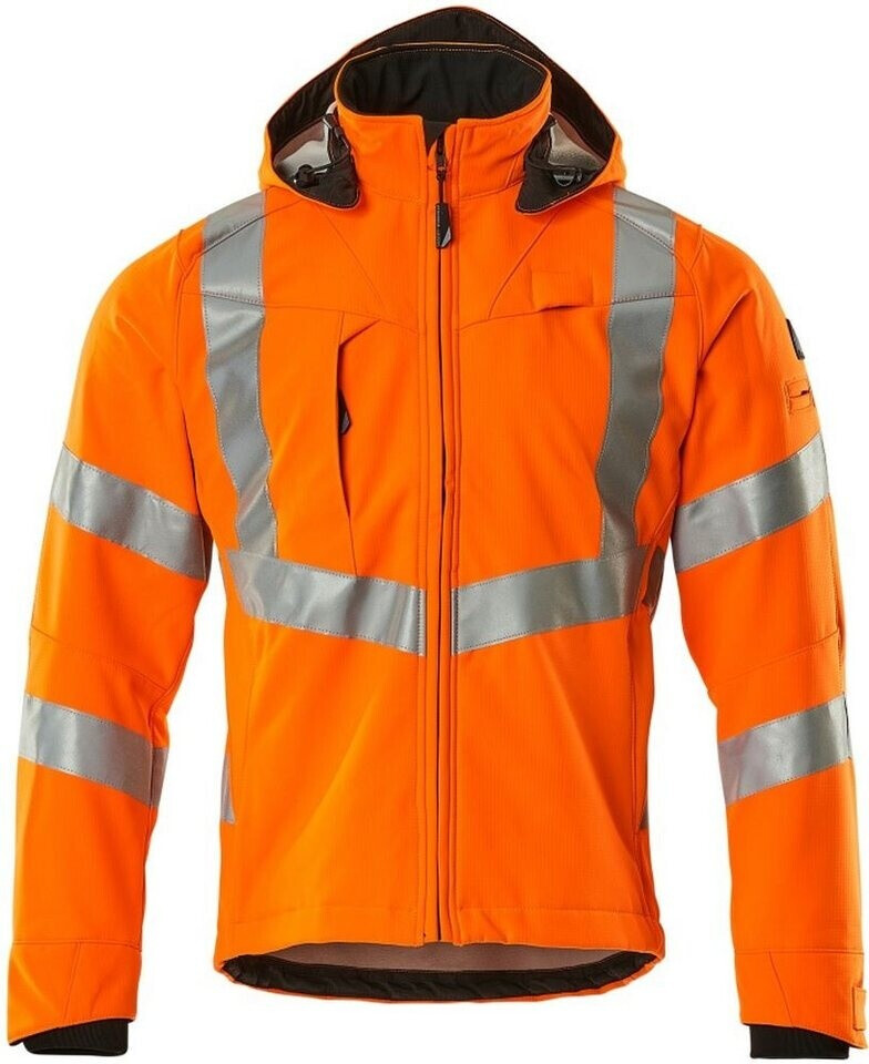 Mascot Workwear Soft Shell Jacke Safe Supreme Blackpool Hi-vis Orange ...