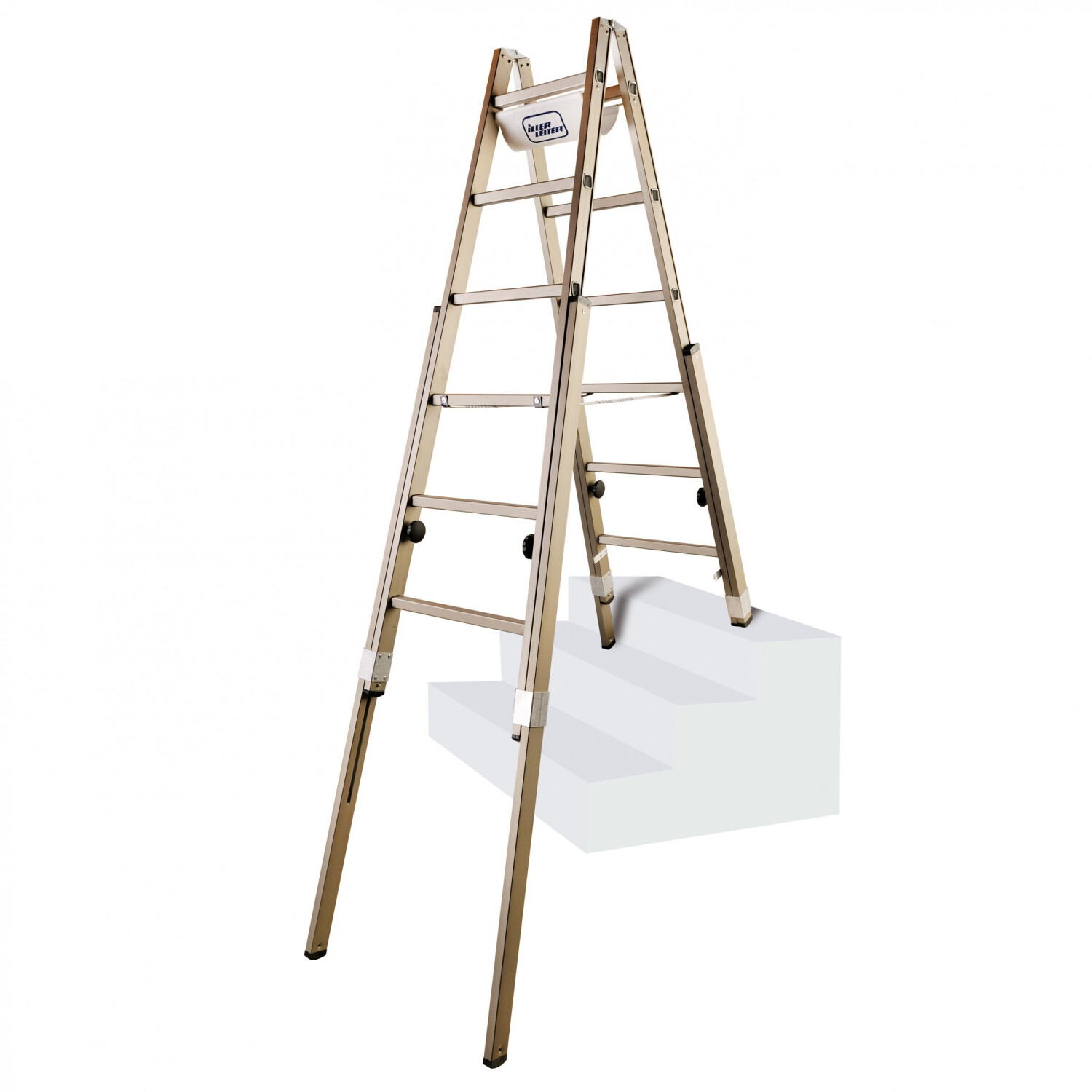 iller-Leiter Treppenhausleiter Bronze 61406-7 ab 567,29 ...