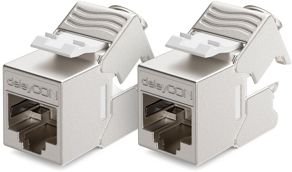 deleyCON 2x RJ45 CAT 6a Adapter MK4218 ab 6,39 € | Preisvergleich bei ...