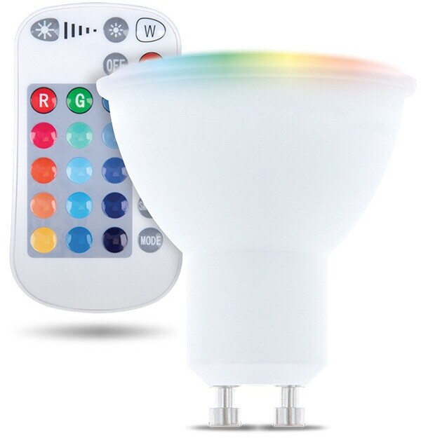 forever light GU10 led rgb 5W Ersetzt 25W Lampe mit Fernbedienung ...