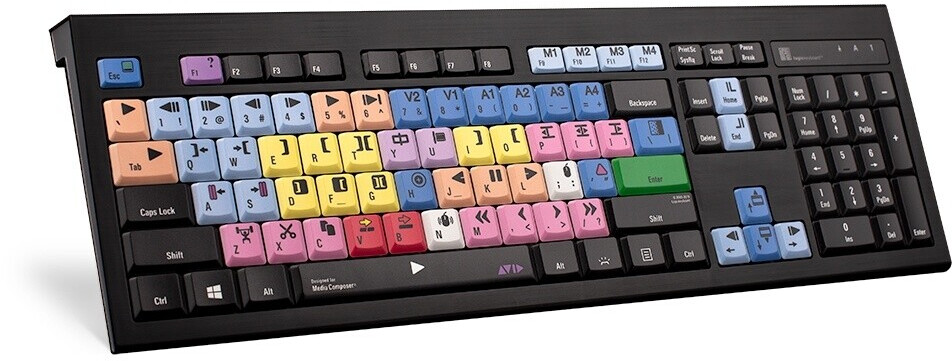 LogicKeyboard Avid Media Composer 'Classic' layout ASTRA2 Backlit ...