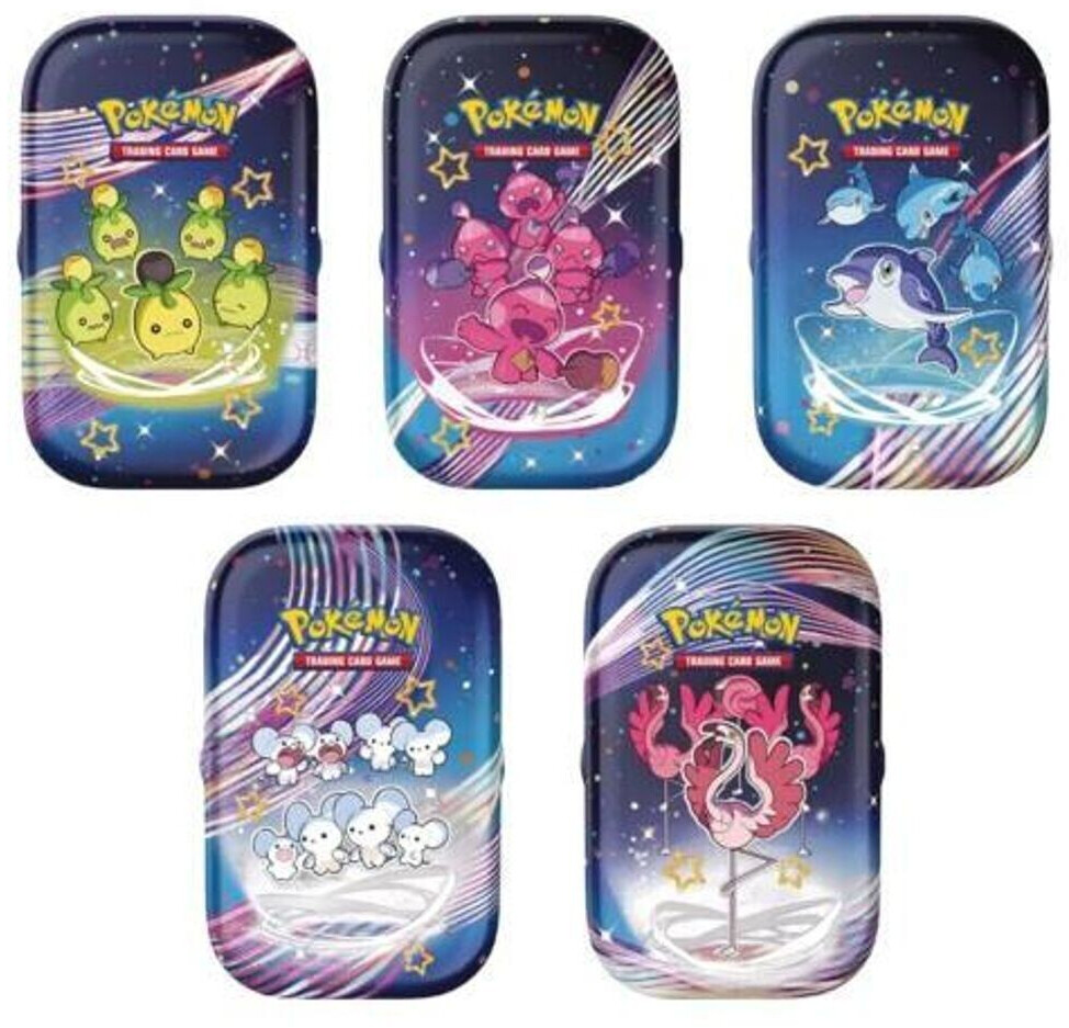 Pokémon Mini-Tin-Box Karmesin & Purpur Paldeas Schicksale 10er Display ...