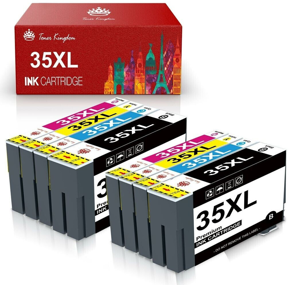 Toner Kingdom ersetzt Epson 35XL 8er Pack ab 37,97 € | Preisvergleich ...