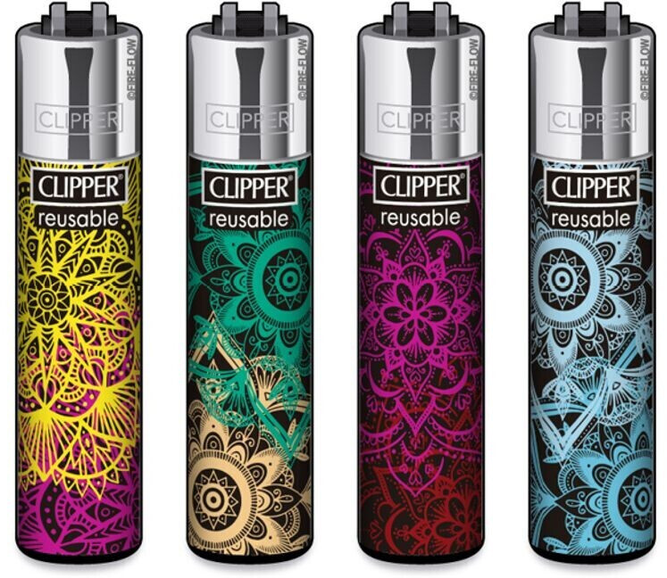 Clipper 4er Set : Pattern Mandala ab 9,90 € | Preisvergleich bei idealo.de