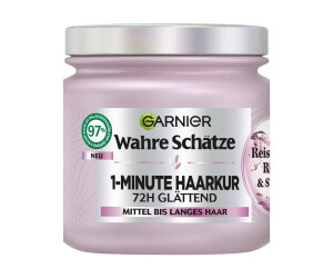 Garnier True Treasures Rice Water Ritual 1-Minute Hair Treatment (340ml ...