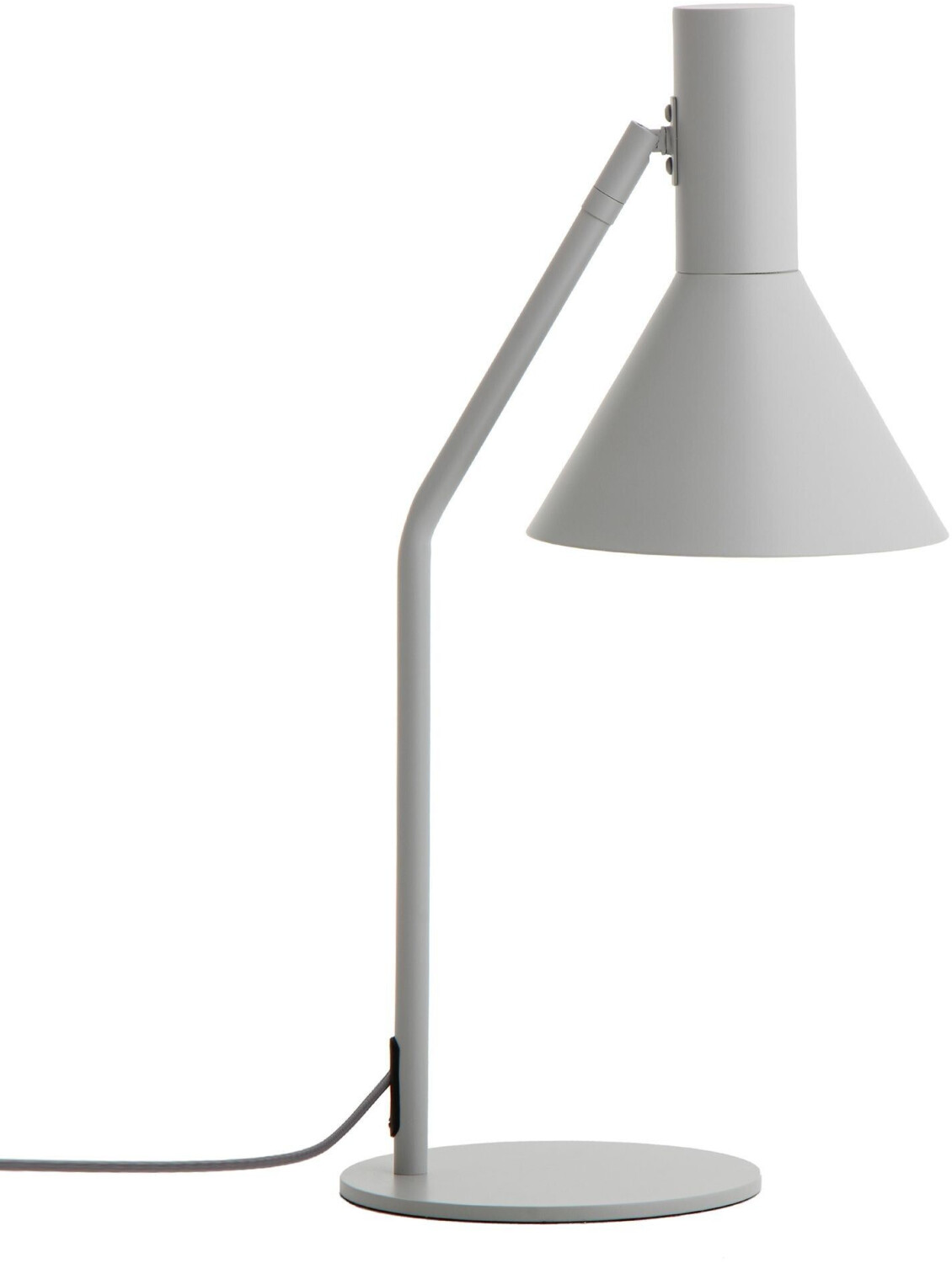 Frandsen Lyss Tischleuchte hellgrau matt Ø18cm TxH 25x50cm Fuß Ø18cm ...
