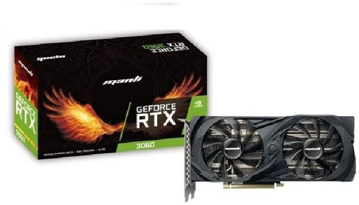 Manli NVIDIA GeForce RTX 3060 12GB GDDR6 192bit ab 315,00 € | Preisvergleich bei idealo.de